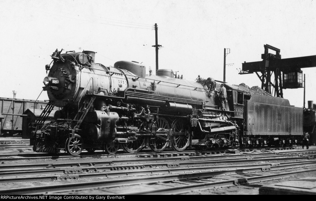CBQ 4-6-4 #3003 - Chicago, Burlington & Quincy